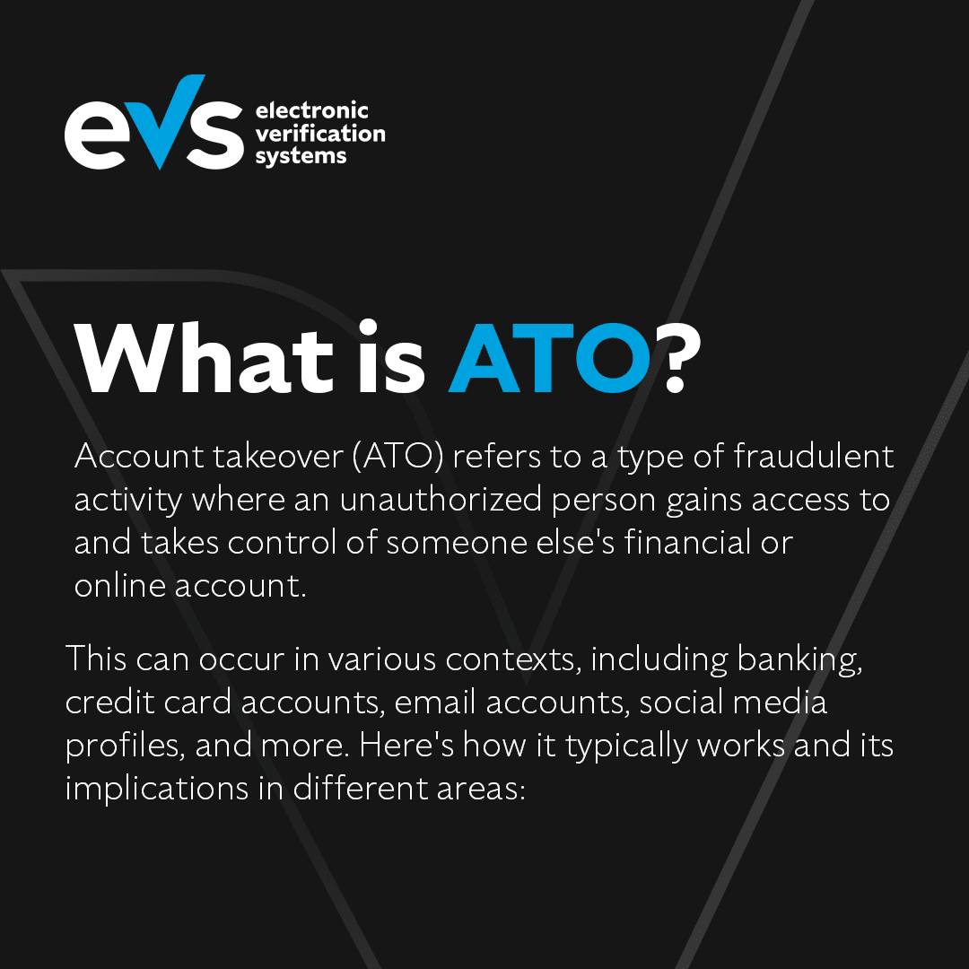 Preventing Account Takeover (ATO) Fraud with EVS Solutions - EVS